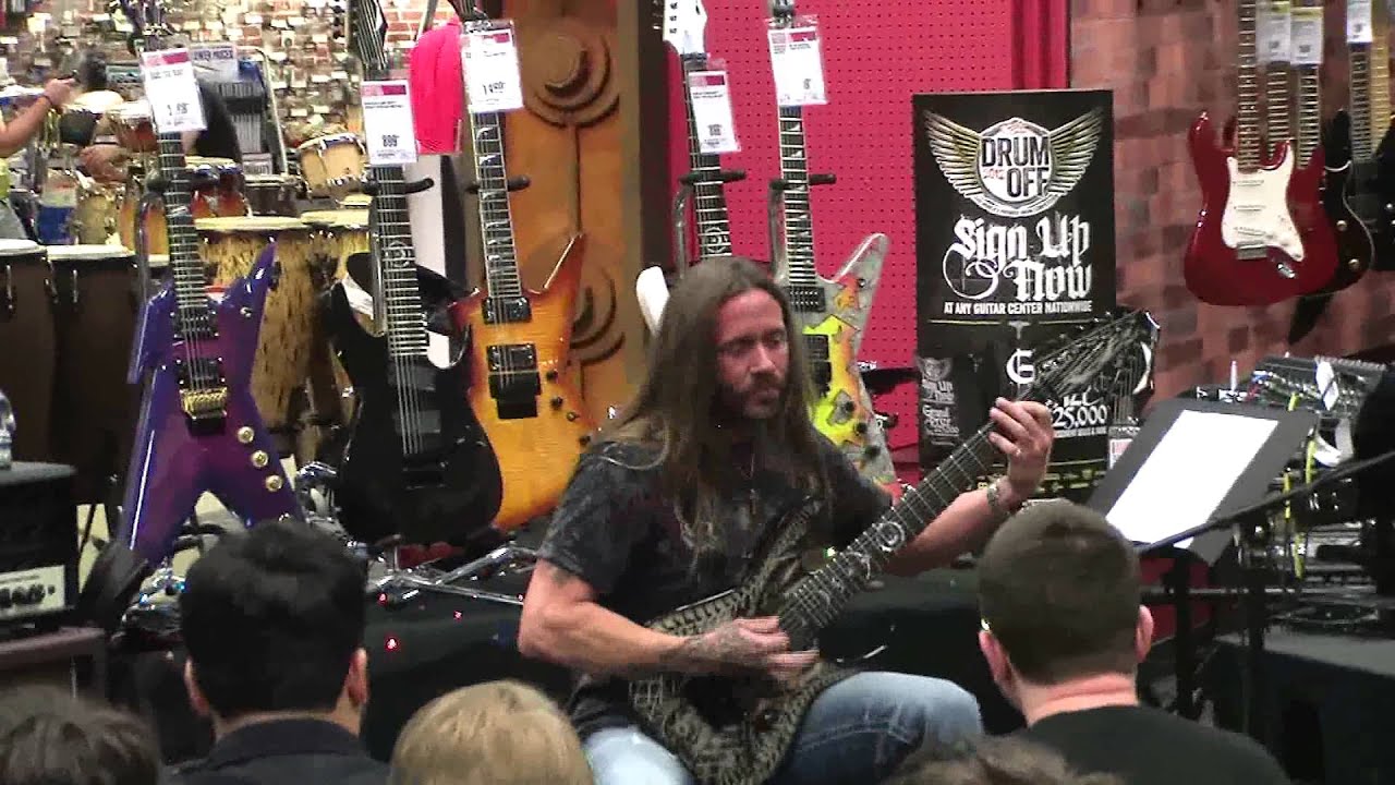 Rusty Cooley Guitar Center Workshop Signature Guitar Launch - YouTube
