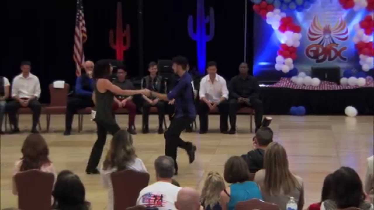 3rd Place Novice West Coast Swing, Elijah James & Kelly Stinson-2015 ...
