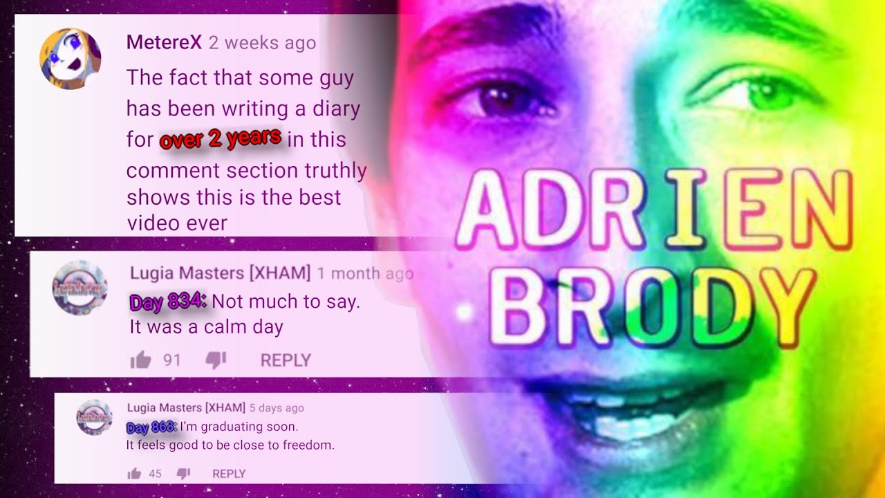The Brodyquest Diary Comments Phenomenon - YouTube