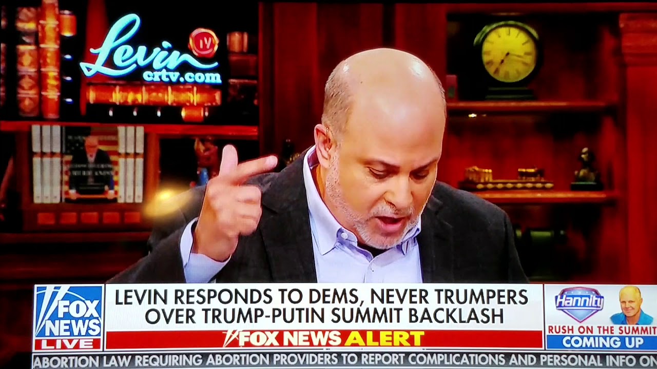 Mark Levin offers some "sane" perspective to the Left's Russia hysteria ...
