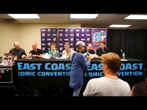 BATMAN: THE ANIMATED SERIES reunion panel at the 2019 East Coast Comic ...