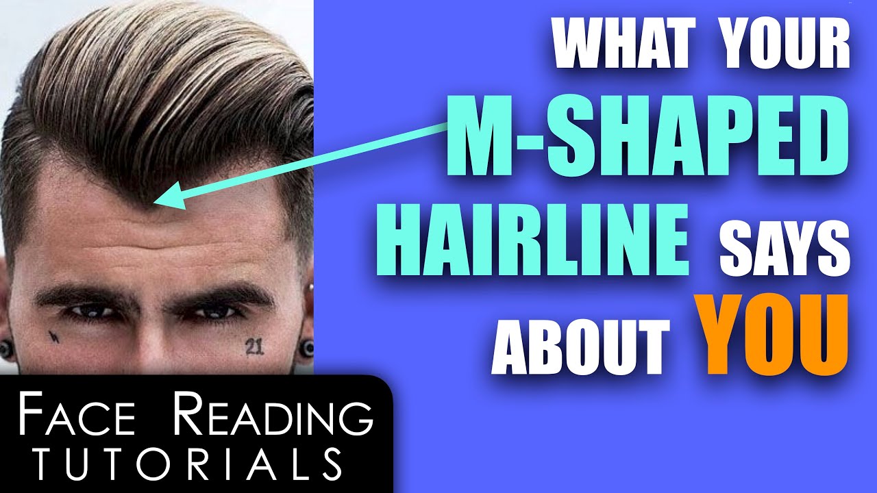 What Your M-Shaped Hairline Says About You - YouTube