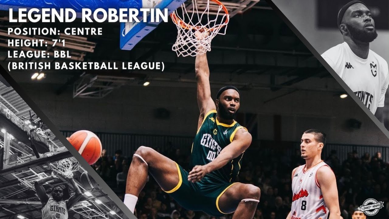 Legend Robertin Highlights 23/24 || BBL (UK) #Lowkeyhoops - YouTube