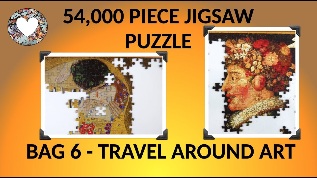 Bag 6 Section 11 of EPIC 54,000 Piece Jigsaw Puzzle: Travel Around Art ...