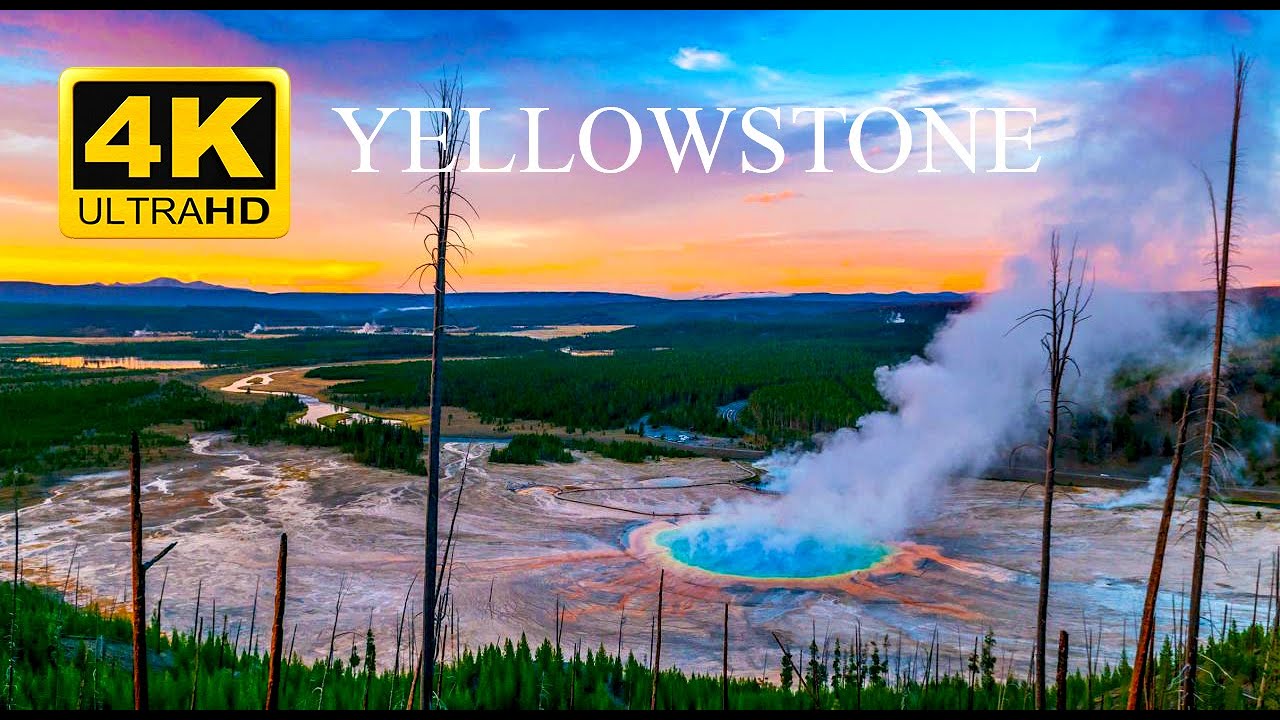 Yellowstone-First Ever National Park- Cinematic 4K Landscape Film ...