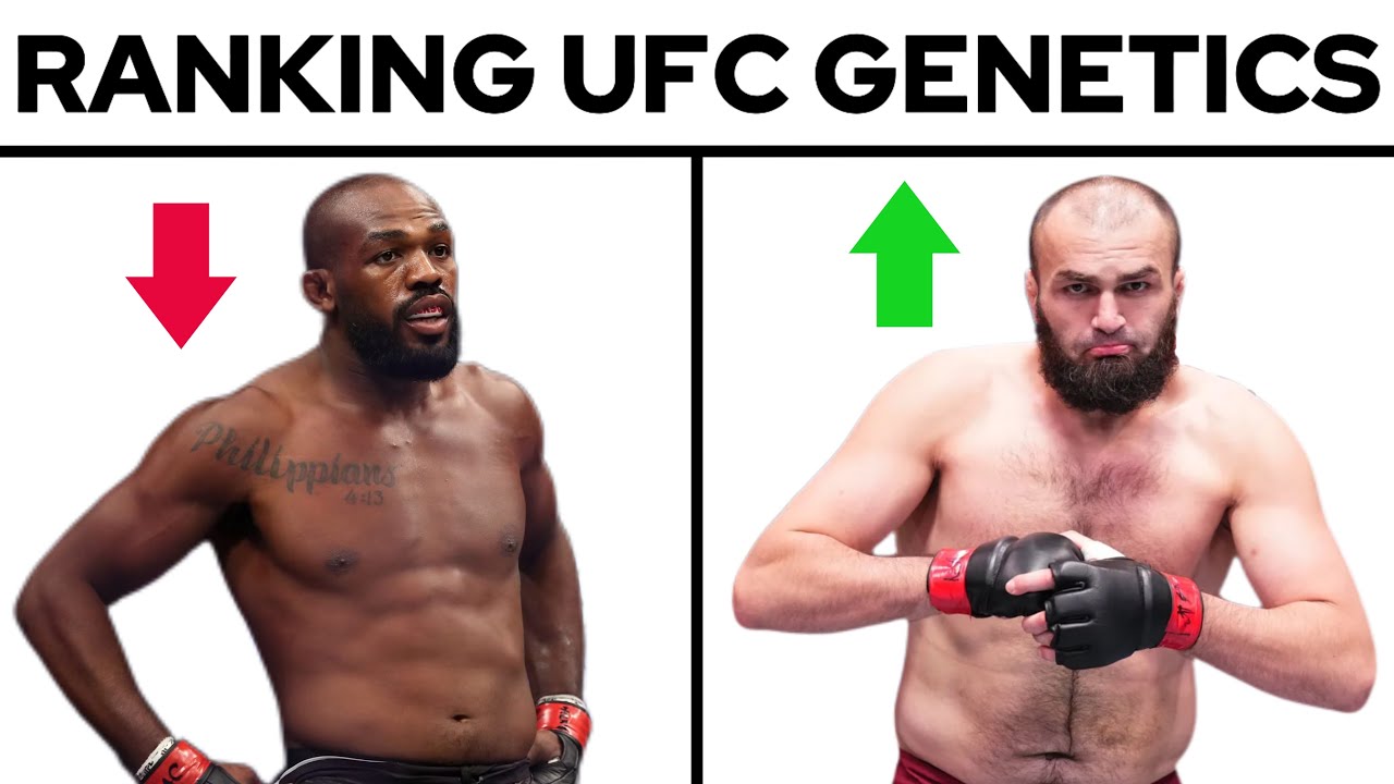 RANKING UFC FIGHTERS BY THEIR GENETICS (TIER LIST) - YouTube