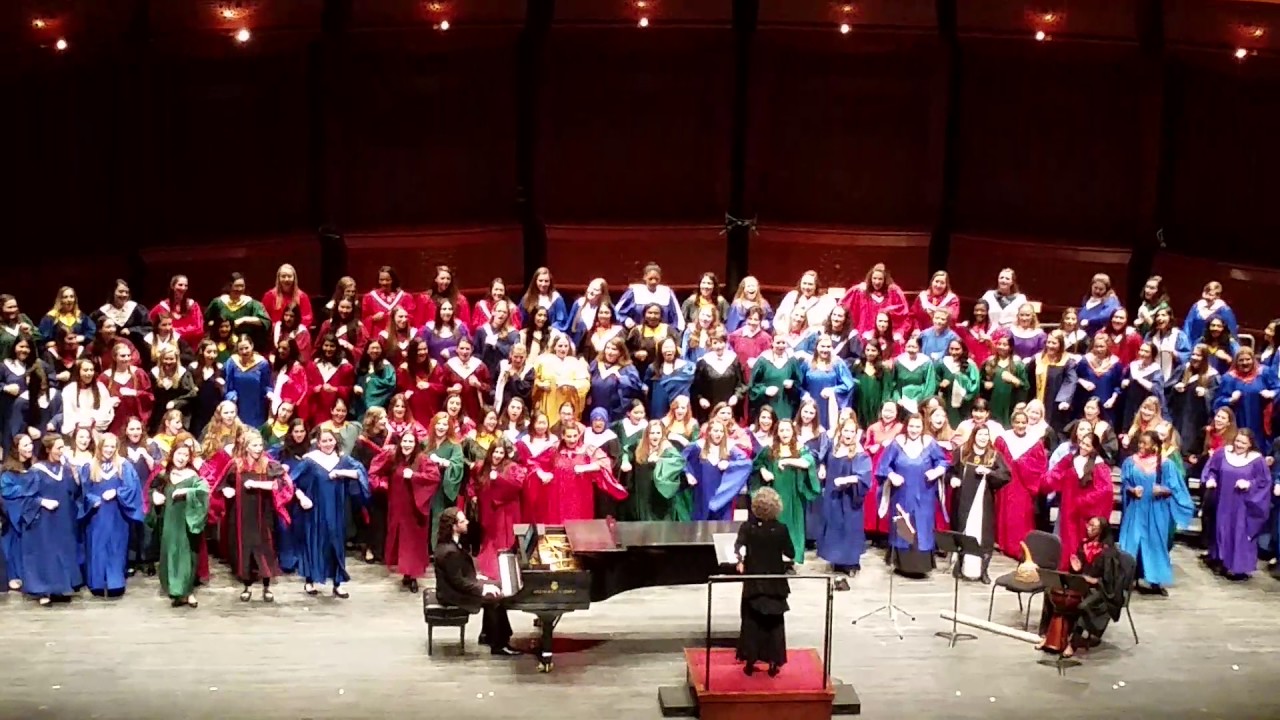 NJ All State Treble Choir NJPAC Feb. 25, 2017 - YouTube