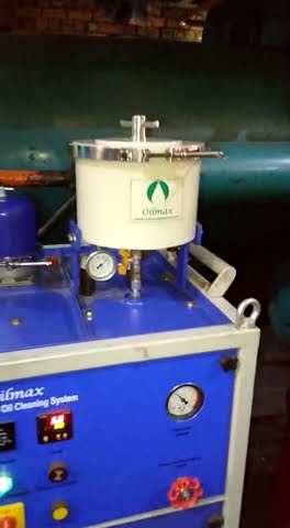 Hydraulic Oil Cleaning System By Oilmax At Aluminium Extrusion - YouTube