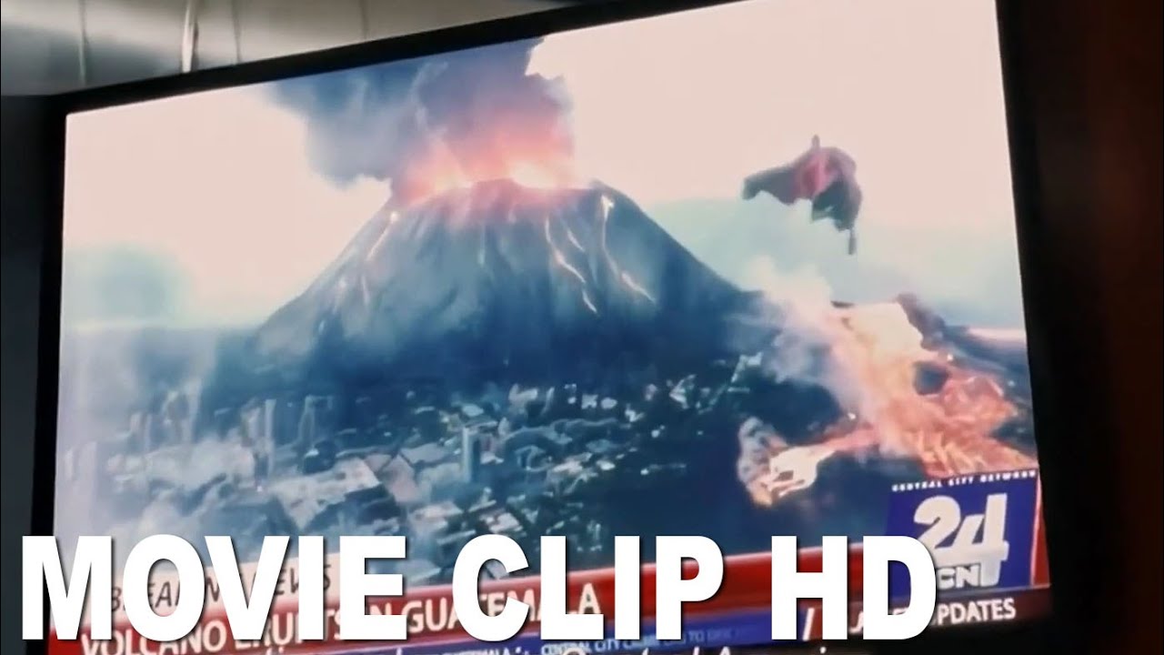 Superman VS Erupting Volcano l The Flash 2023 MOVIE CLIP HD 4K - YouTube