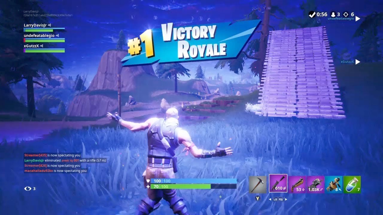 Default skin Victory Royale | Fortnite Battle Royale - YouTube
