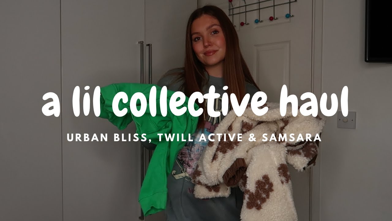 a lil collective try on haul!🛍💕🎀(urban bliss, twill active and samsara) - YouTube