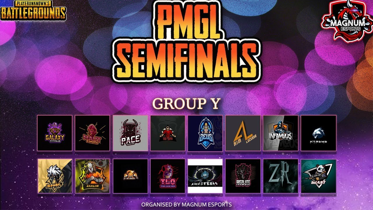 [PMGL] | PUBG MOBILE GRAND LEAGUE | SEMIFINALS | GROUP Y - YouTube