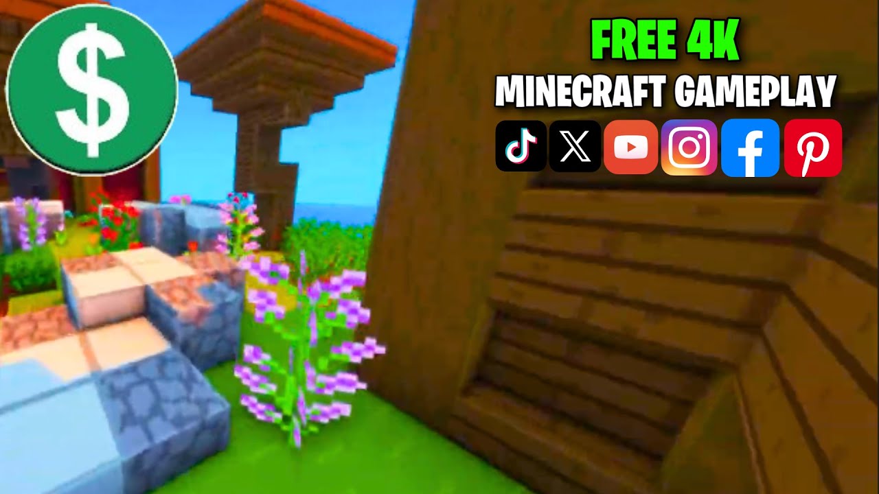 Minecraft Parkour Gameplay No Copyright 4k Quality Youtube