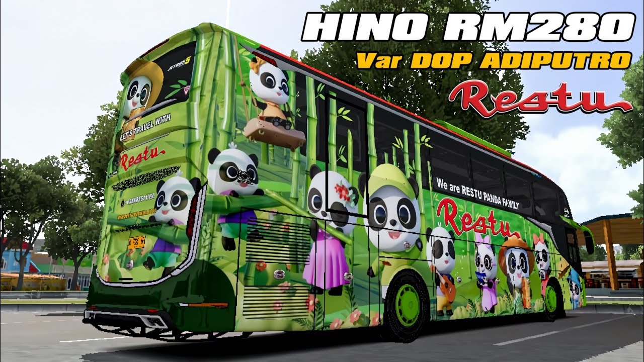 Mod Bussid Terbaru || RESTU PANDA JB5 TERBAIK - YouTube