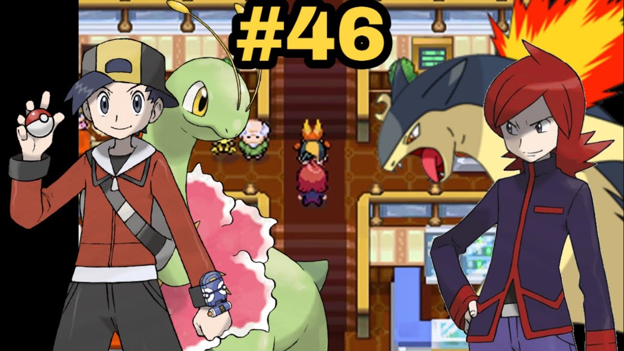 Pokemon Heart Gold- Final Rival Battle (Part 46) - YouTube