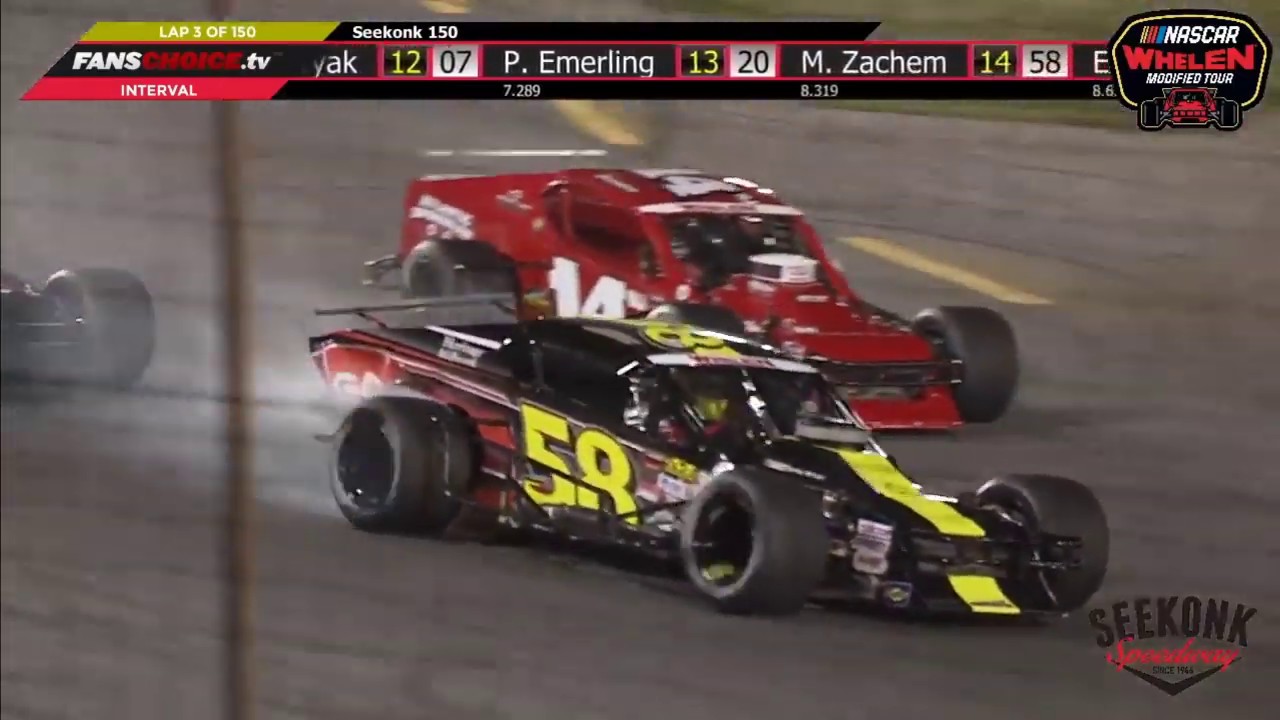 NASCAR Whelen Modified Tour 2019. Seekonk Speedway. Full Race - YouTube