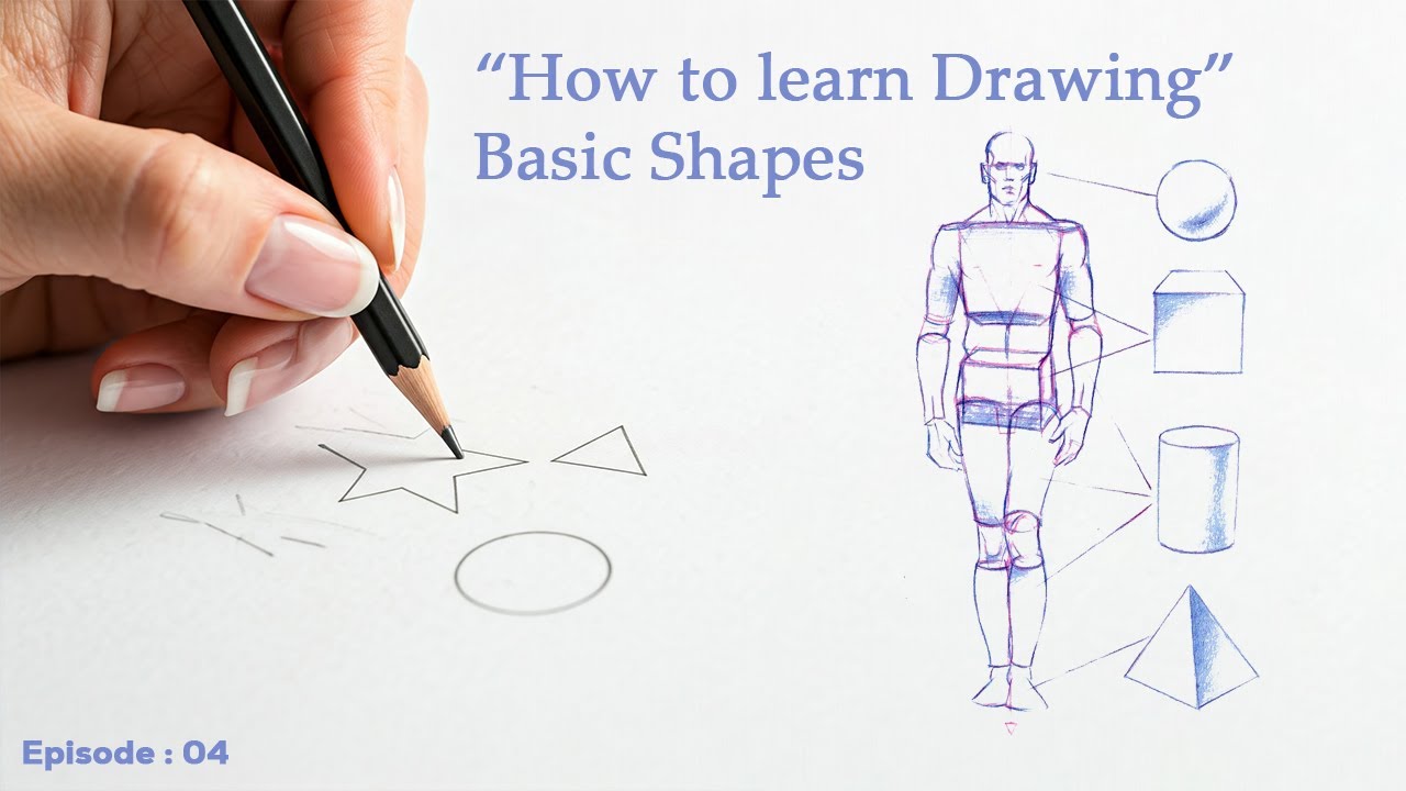 04: Sketching for Beginners: Mastering Basic Shapes - Easy & Fun! - YouTube