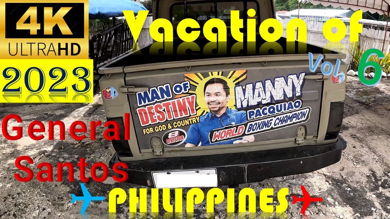 【4K】【Gensan】【フィリピン】Vacation of Philippines 2023 vol.6 General Santos ...