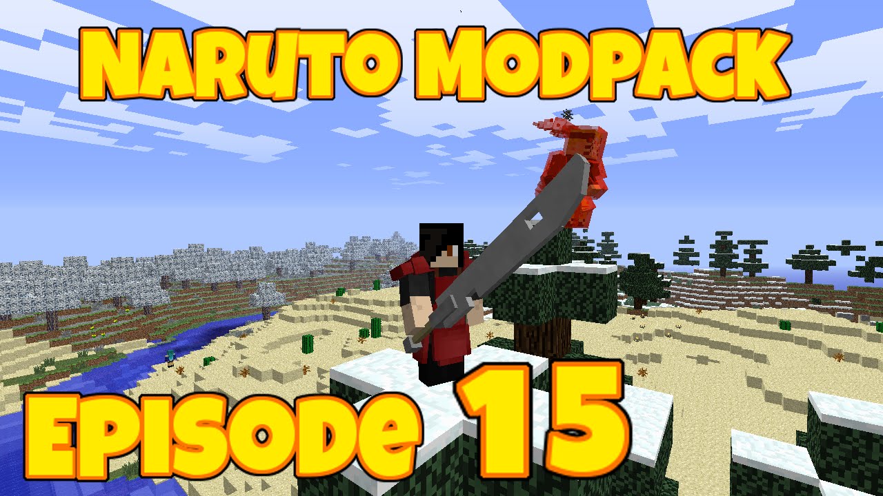 Minecraft Naruto Modpack Episode 15 || Teaching PlayerTwo - YouTube