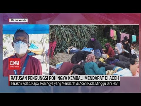 Ratusan Pengungsi Rohingya Kembali Mendarat di Aceh - YouTube
