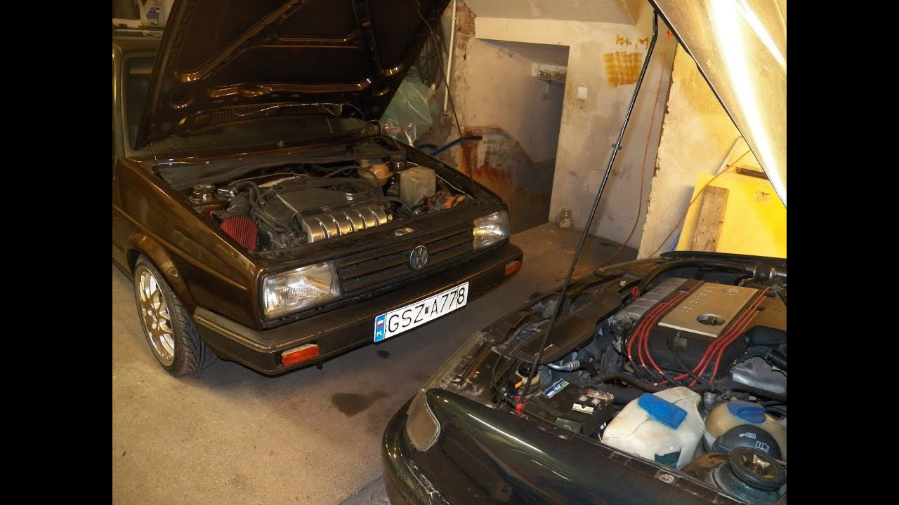 Passat B4 2.8 VR6 vs. Jetta A2 2.9 VR6 Syncro - engines sound - YouTube