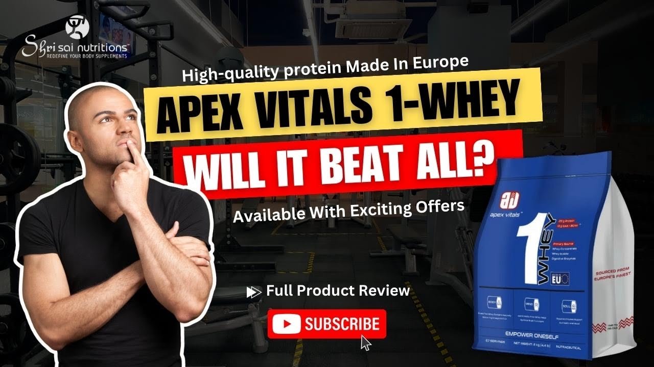 "Unlock Your Apex Potential with Apex Vital Whey Protein💪| Full Review ...