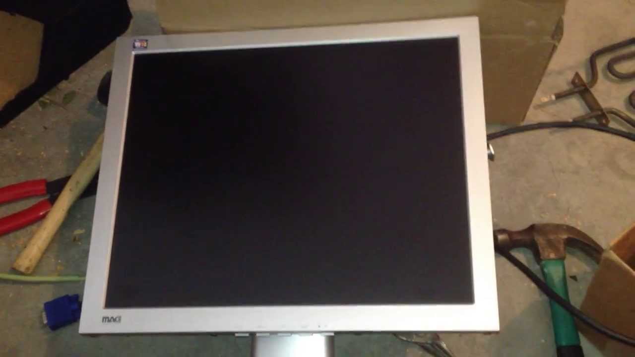 Metal Scrapping A Computer Monitor For Extra Cash - YouTube