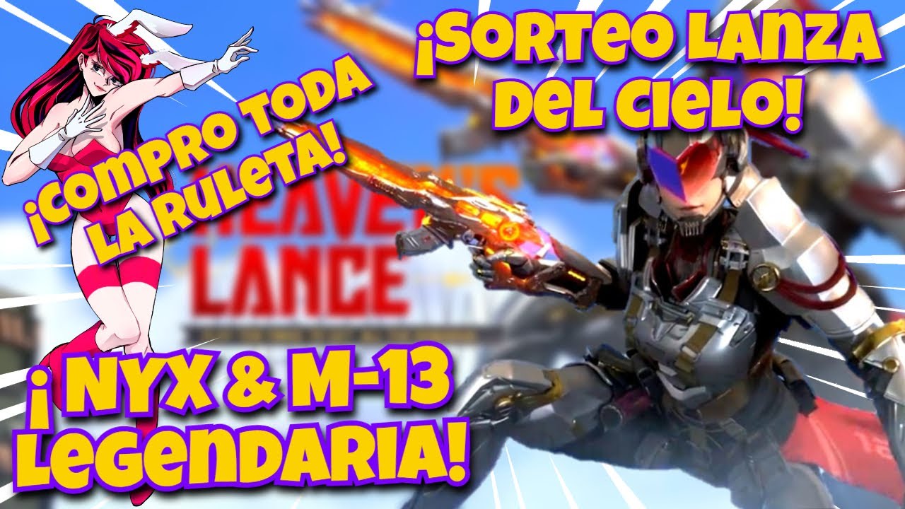 Sorteo Lanza del Cielo Cod Mobile! Comprando la Ruleta Completa! M13 ...