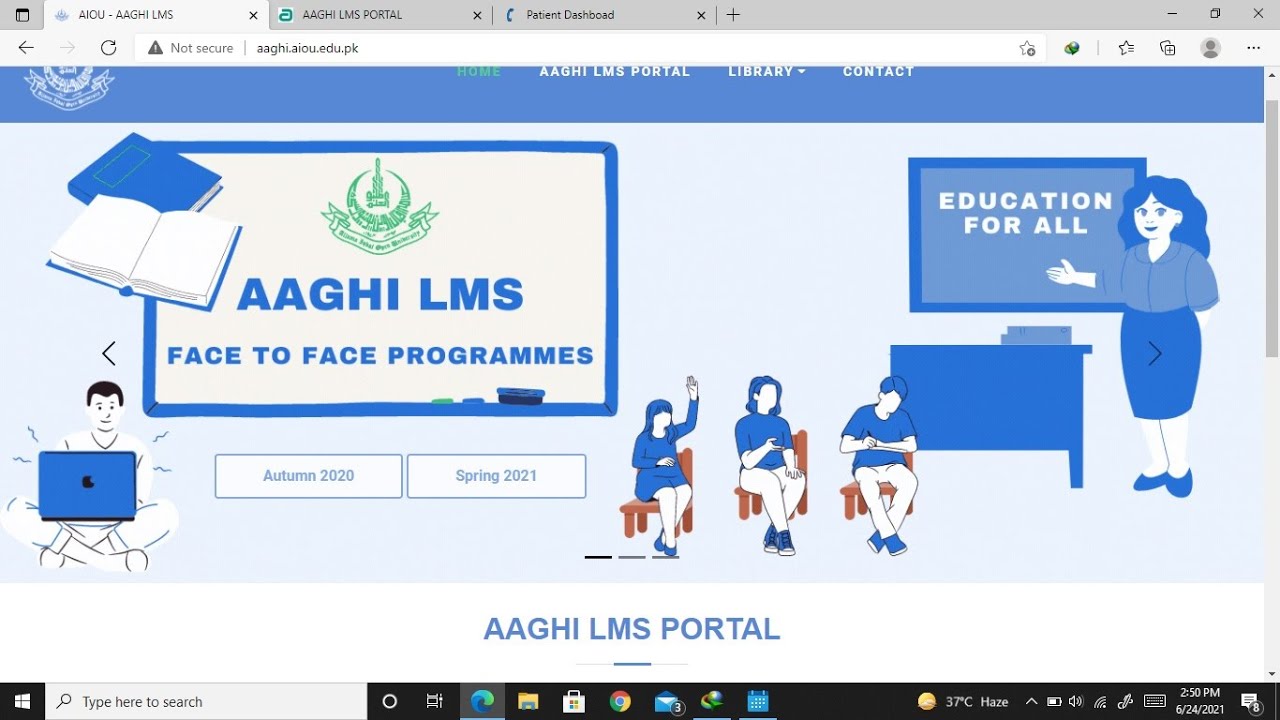 LMS AIOU Orientation Session for International Students - YouTube