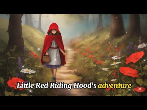 English fairy tale for kids with subtitles | Little Red Riding Hood's ...
