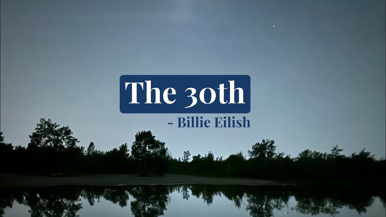 The 30th Cover Billie Eilish - YouTube