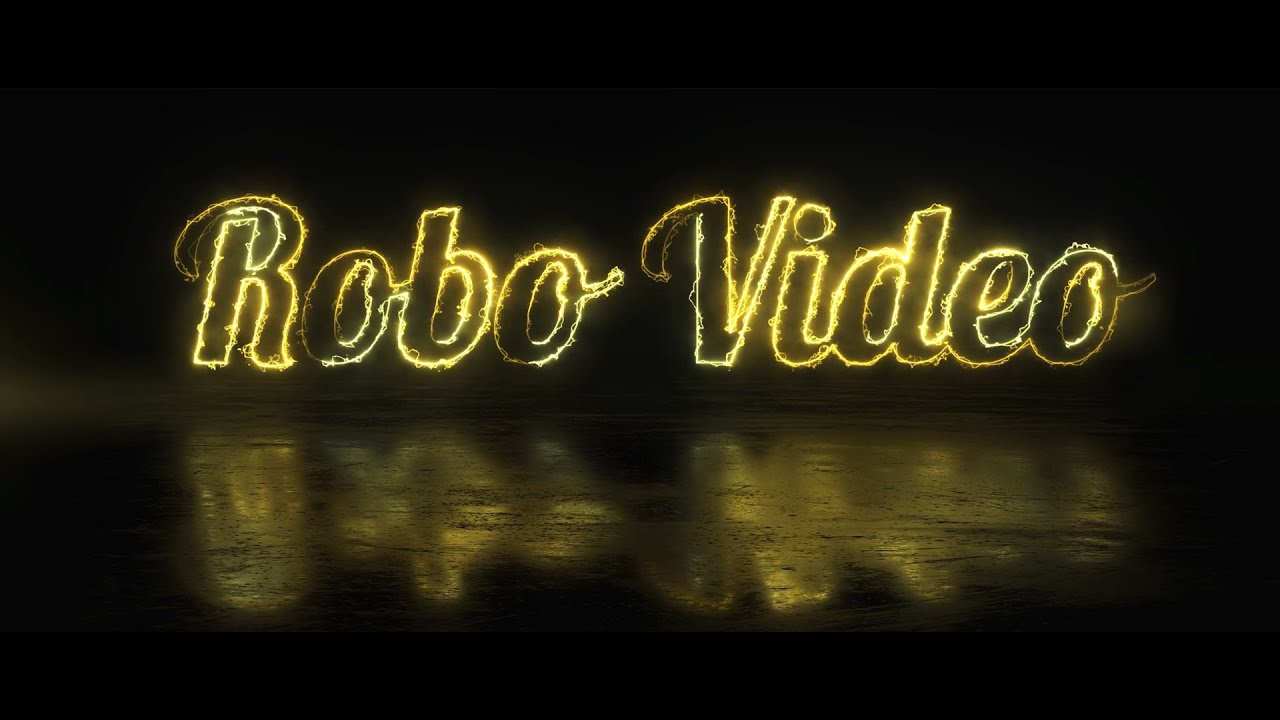 Robo Video - logo 4K (Adobe After Effects) - YouTube