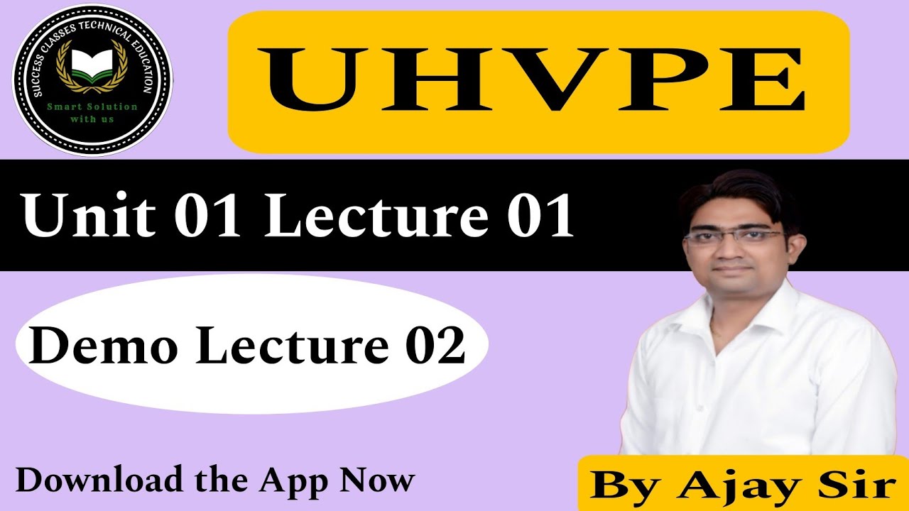 UHVPE | Demo Lecture 2 || UHVPE By Ajay Sir - YouTube