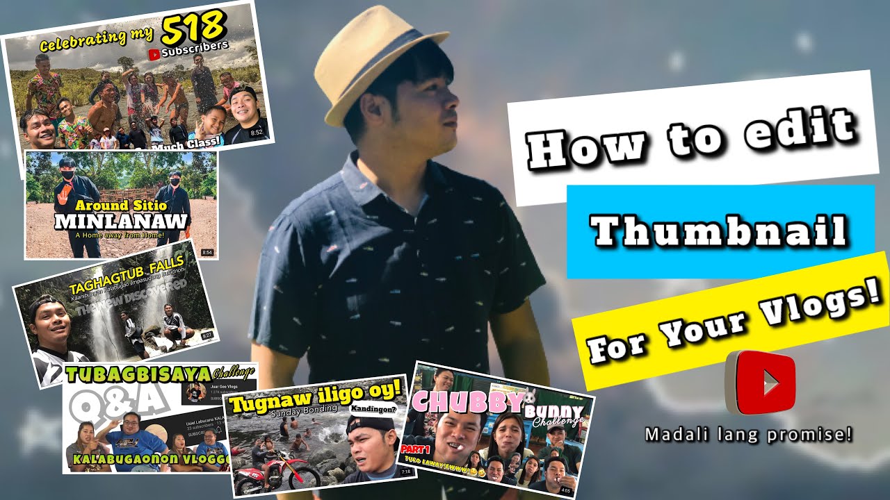 How to create a Thumbnail using your Phone|JhonreyMediantePh - YouTube