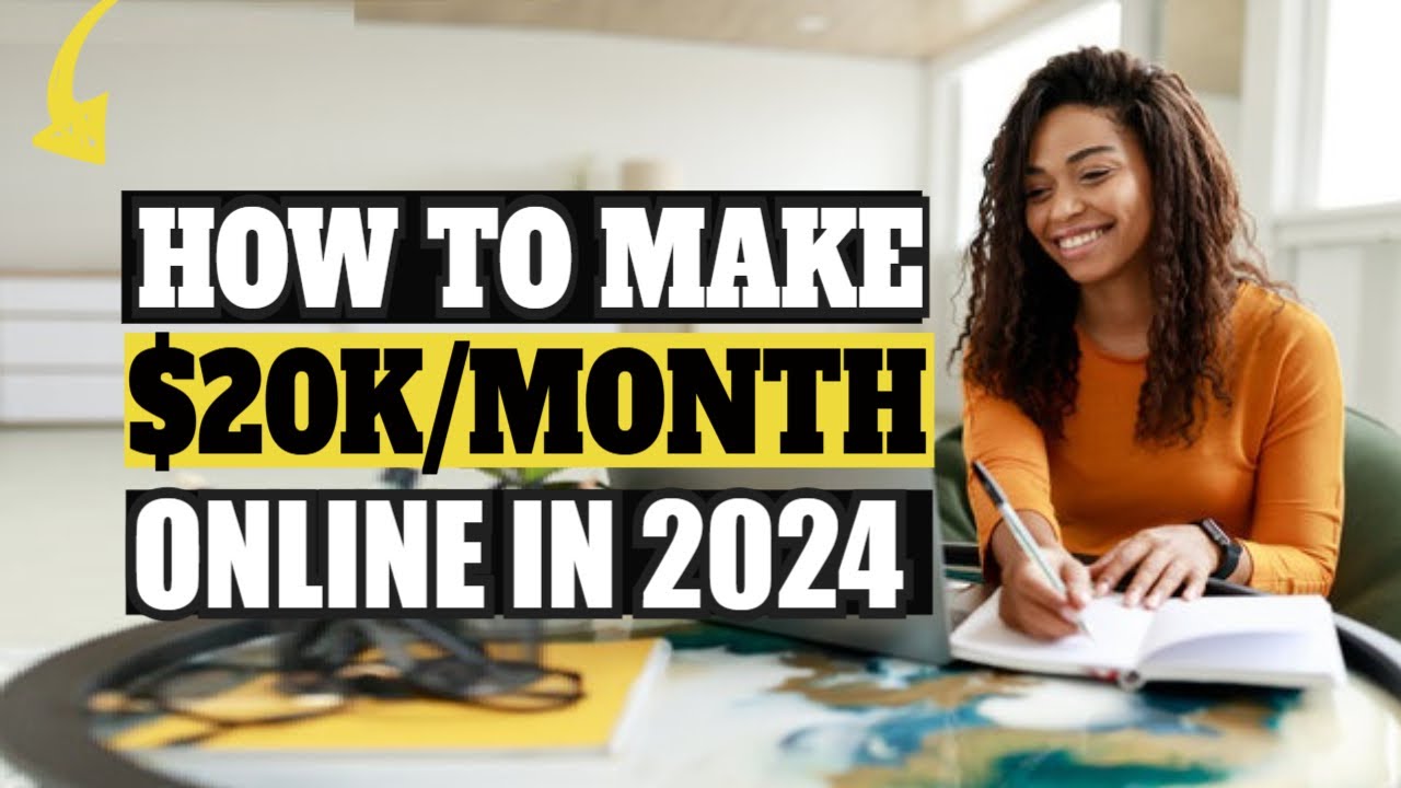 How To Make $20k Per Month Online In 2024 | How To Make Money Online ...