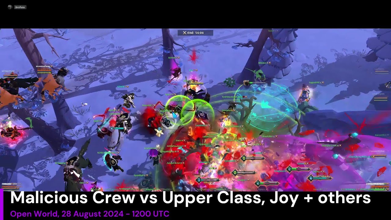 Malicious Crew vs Upper Class, Joy etc | Open World | Infernal Scythe ...
