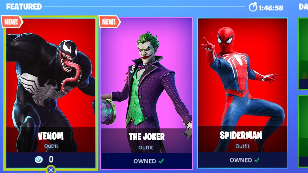 *NEW* FORTNITE ITEM SHOP COUNTDOWN! NEW JOKER SKIN IN FORTNITE ...