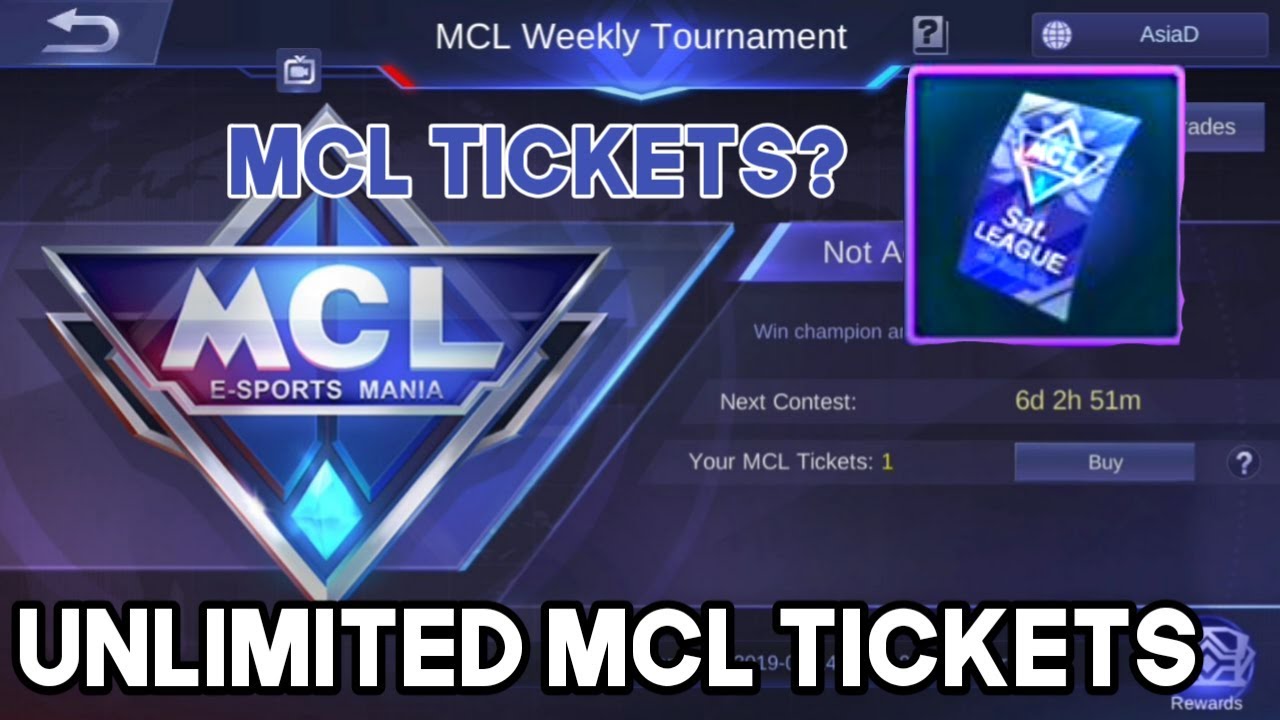 How to get free MCL TICKETS | Whats MCL TICKETS FOR? | Mobile legends ...