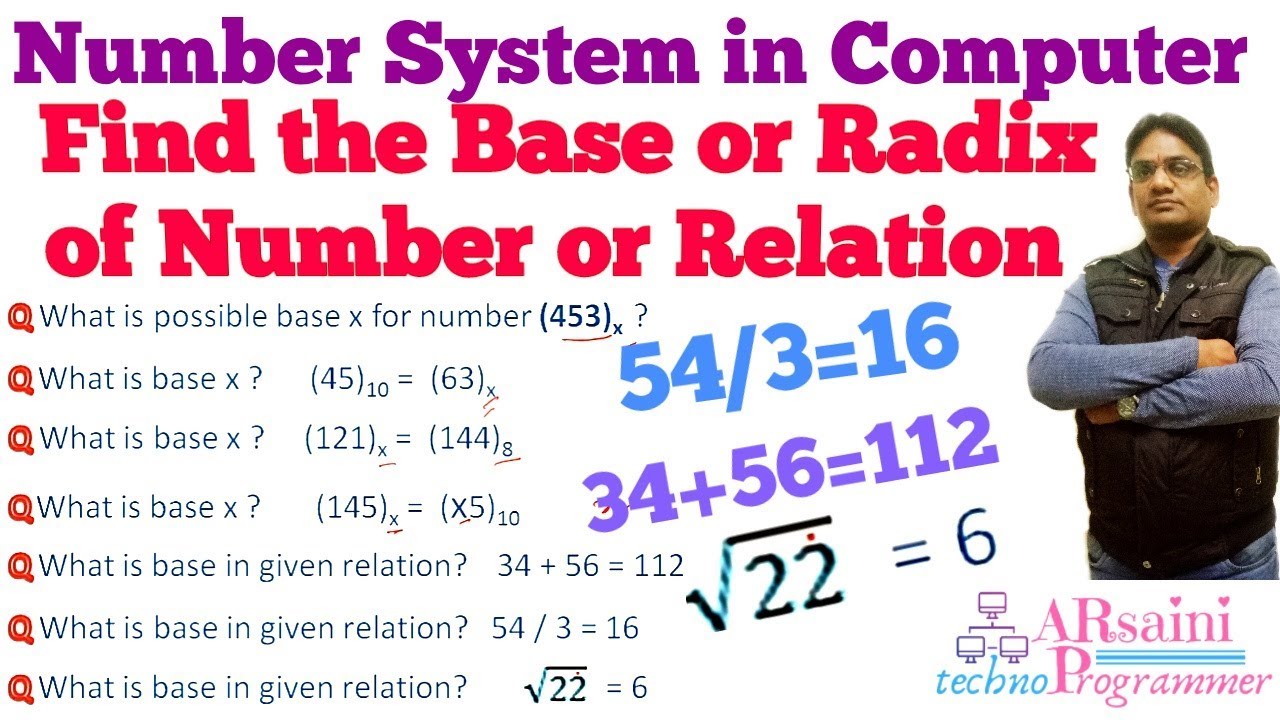 Find Out The Base Or Radix Of Number Or Relation Determine Base Of find-out-the-base-or-radix-of-number-or-relation-determine-base-of