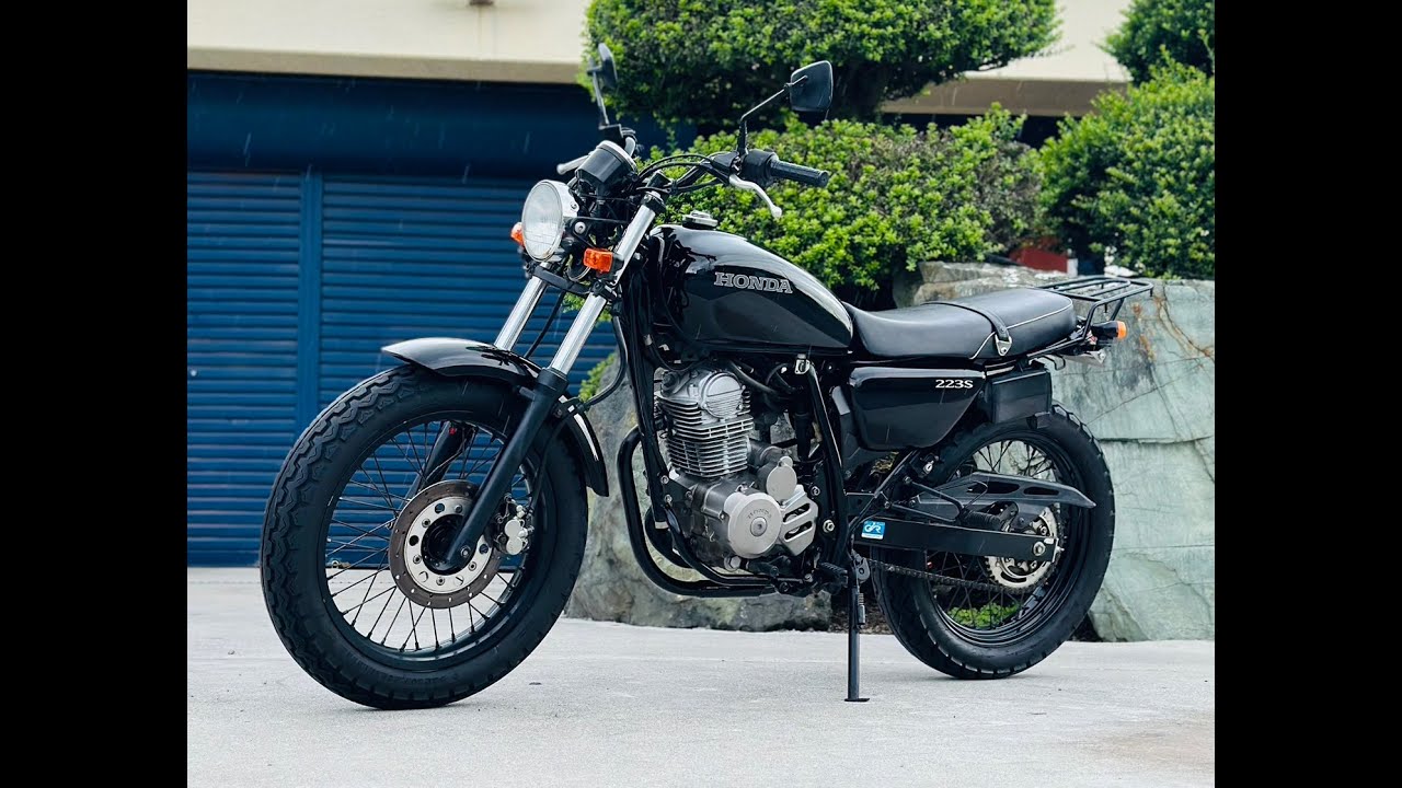 HONDA 223S BLACK - YouTube