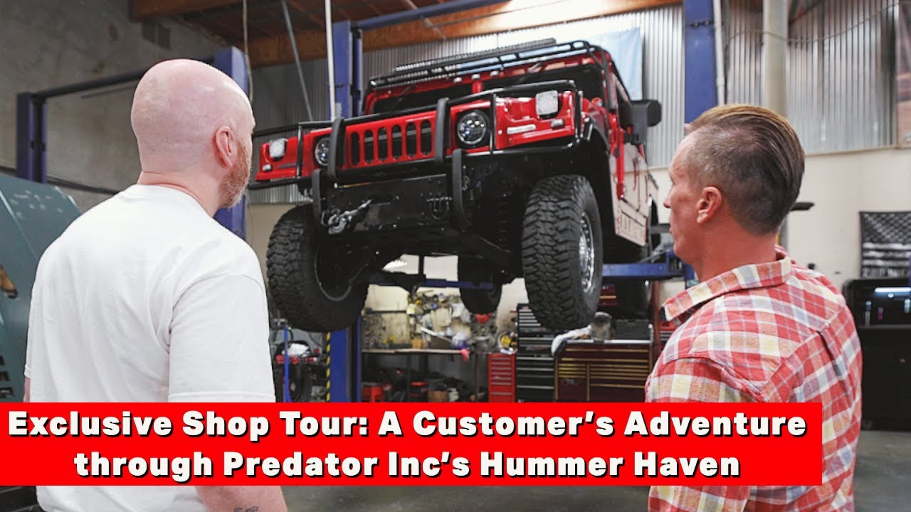 Exclusive Shop Tour: A Customer's Adventure through Predator Inc's ...