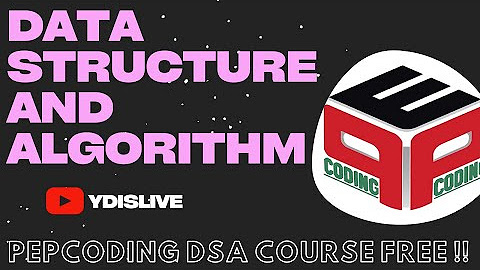 DSA - JAVA | Free PEPCODING Course - YouTube