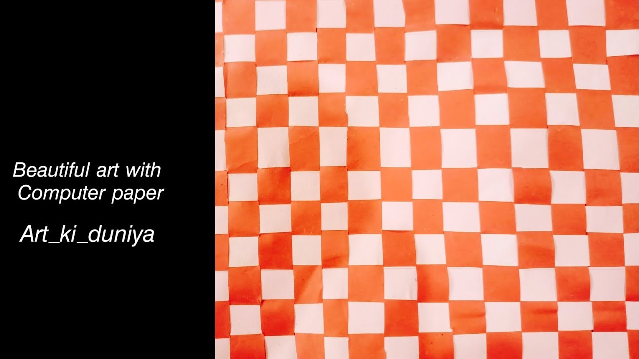 How to use computer paper? - YouTube