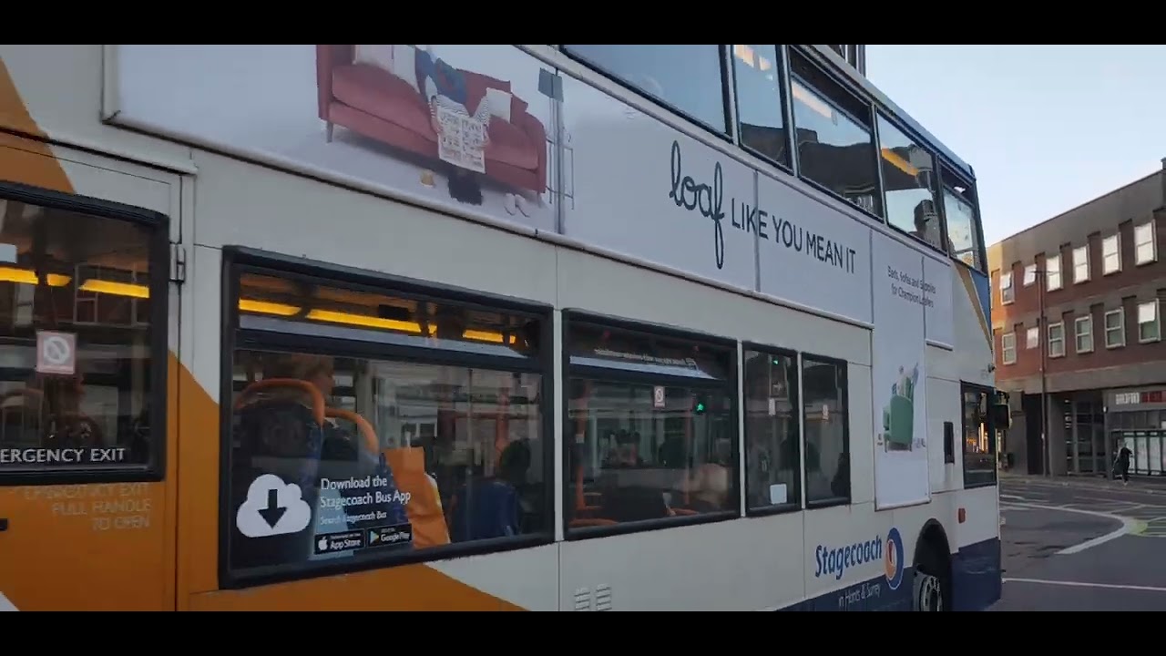 Here is the stagecoach bus 18376 on the number 2 in Guildford Monday 5 ...