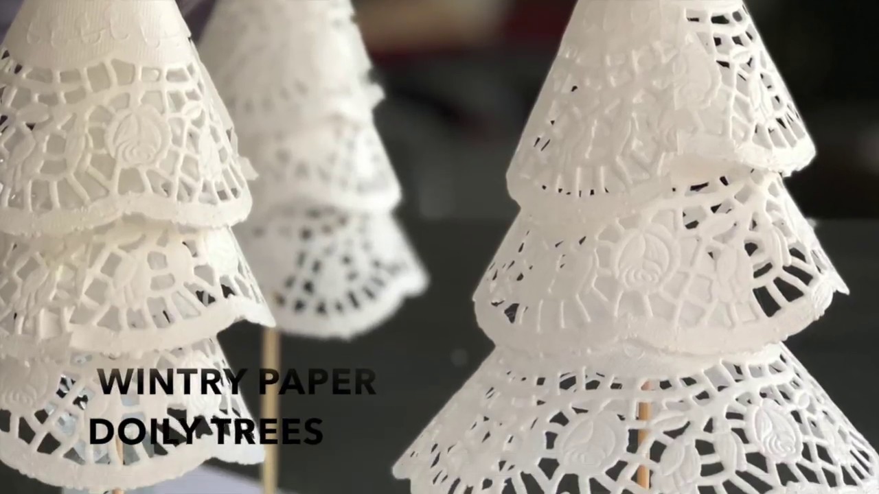 Doily Trees - YouTube