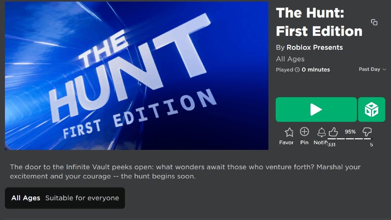 The Hunt: First Edition Game Hub just Released! - YouTube