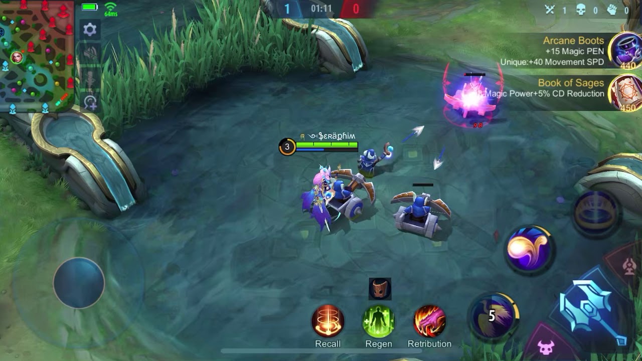 Odette: Mermaid Princess Skill Effect Bug - YouTube