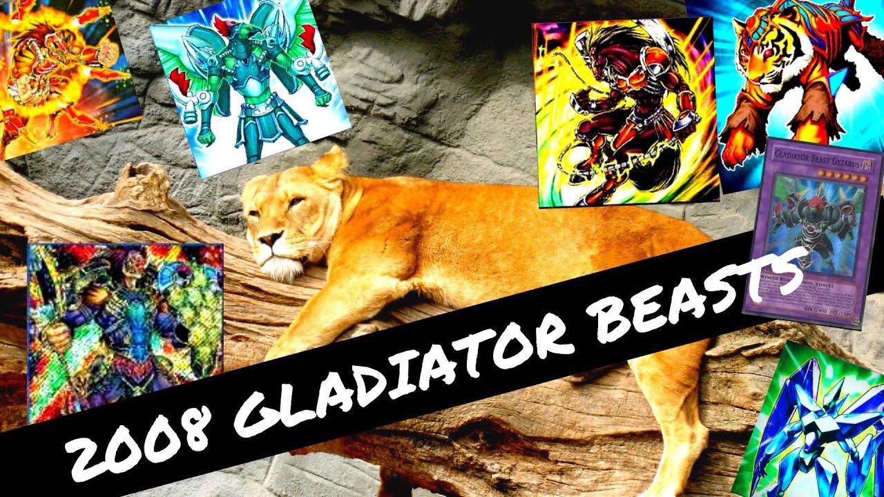 GLADIATOR BEAST FORMAT RETRO DECK PROFILE 2008 YUGIOH! - YouTube