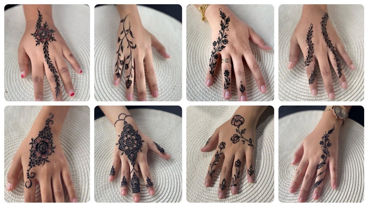 viral mehndi design - YouTube