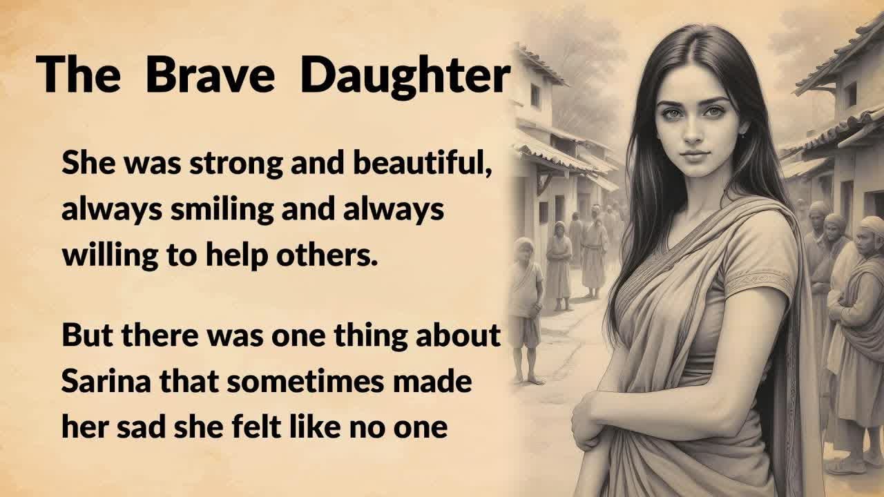 The Brave Daughter | Improve English | Higher Level English Stories ...